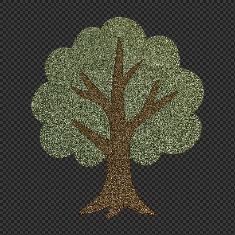 PNG Simple green tree illustration | Free PNG - rawpixel