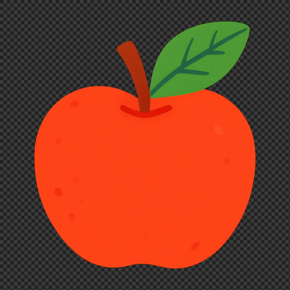 PNG Vibrant apple illustration PNG | Free PNG - rawpixel