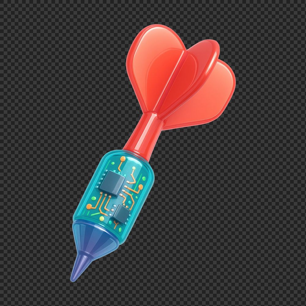 PNG Futuristic dart circuit design. | Free PNG - rawpixel