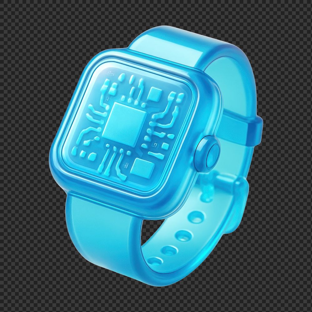 PNG Futuristic transparent digital watch | Free PNG - rawpixel