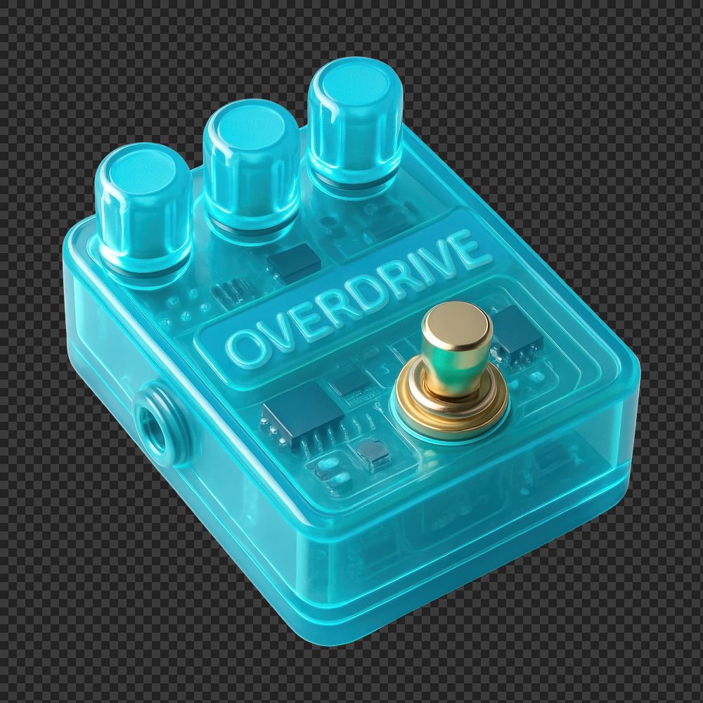 PNG Transparent overdrive pedal illustration | Free PNG - rawpixel