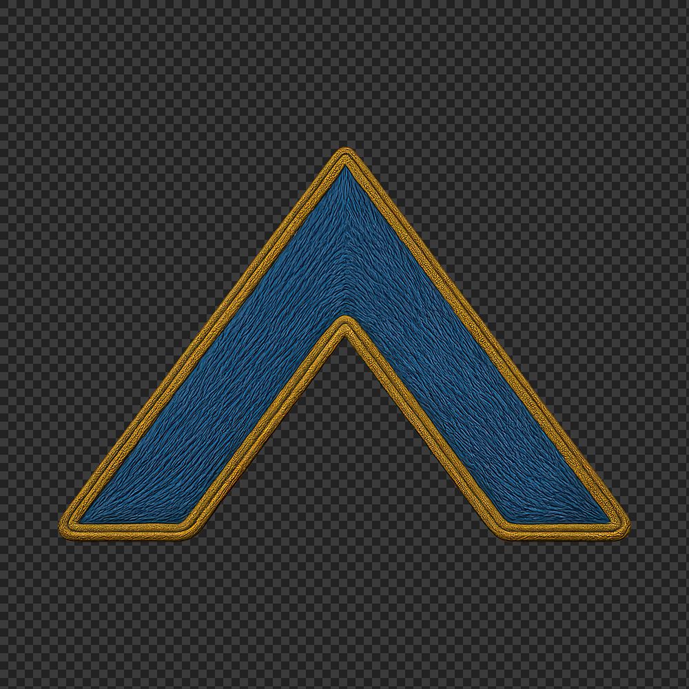 PNG Chevron patch textured embroidery | Free PNG - rawpixel
