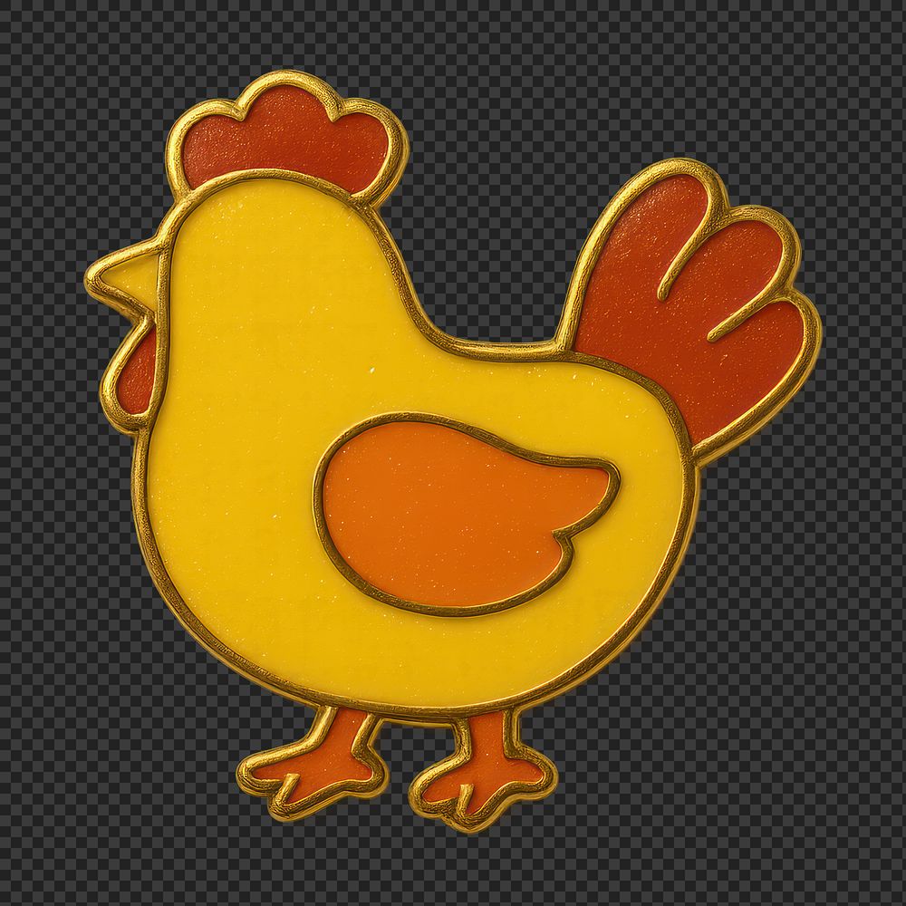 PNG Colorful cartoon chicken illustration | Free PNG - rawpixel
