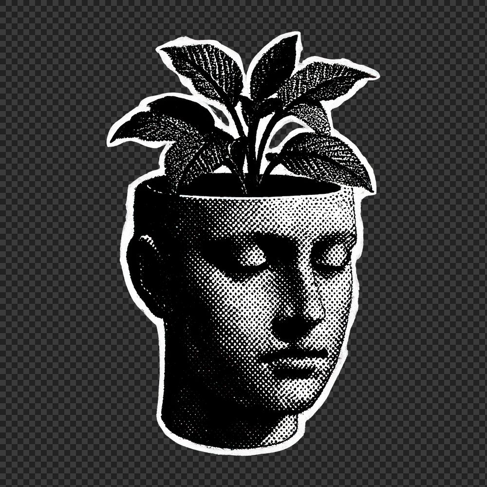 PNG Surreal growth mindset illustration | Premium PNG - rawpixel