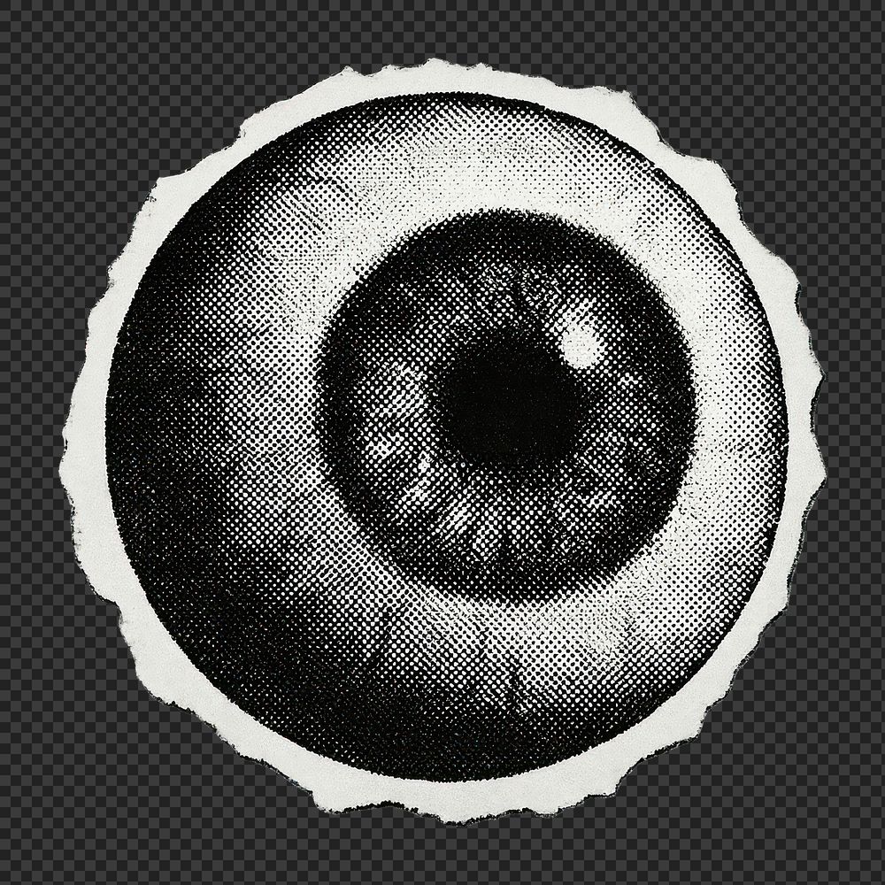 Halftone Collage Elements Elements | PNG Designs & Video Elements on ...