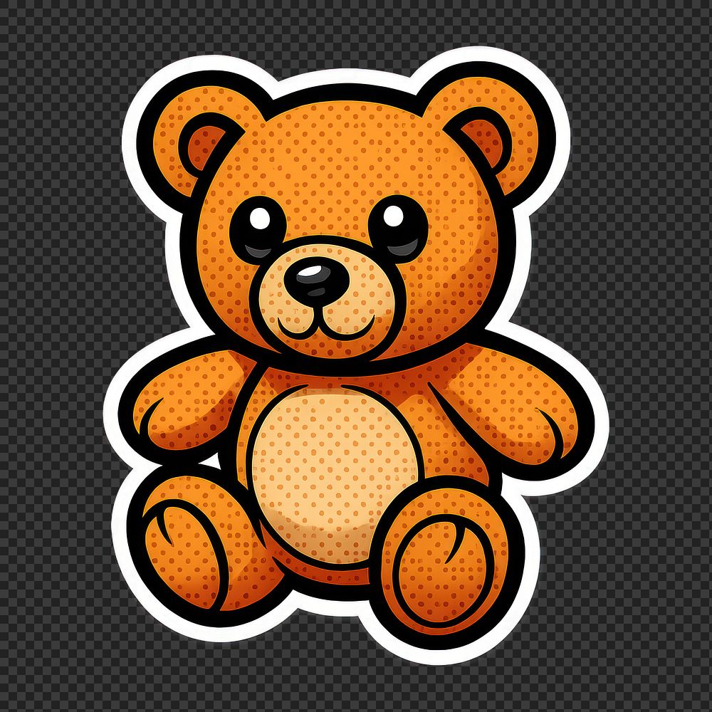 PNG Cute cartoon teddy bear | Free PNG - rawpixel