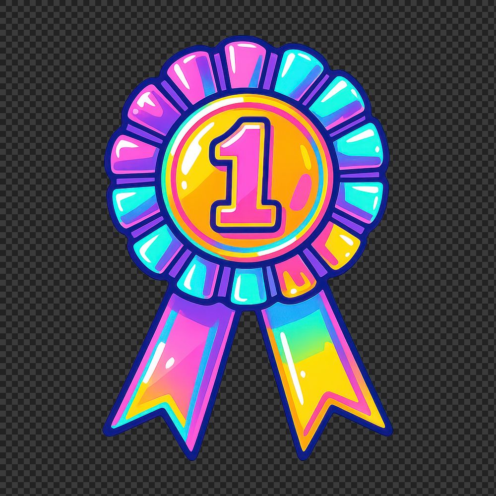 PNG Colorful award ribbon illustration | Free PNG - rawpixel