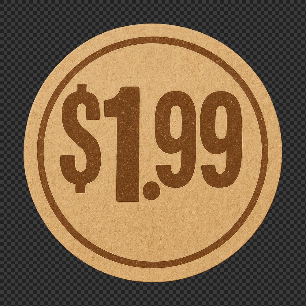 PNG Round price tag illustration | Free PNG - rawpixel
