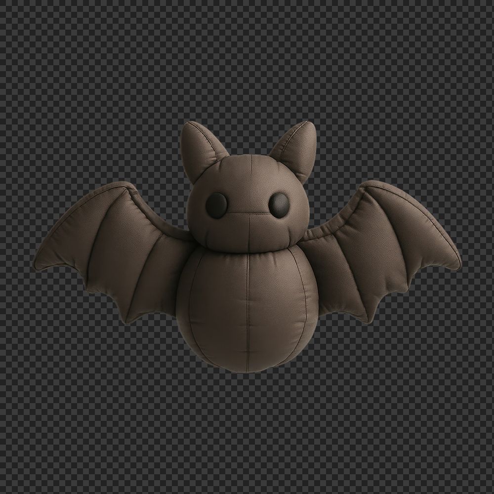 PNG Cute plush bat toy. | Free PNG - rawpixel