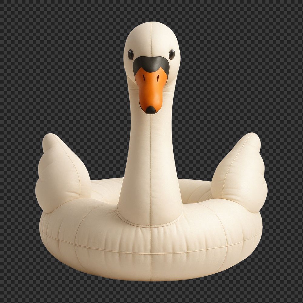 PNG Inflatable swan pool float | Free PNG - rawpixel