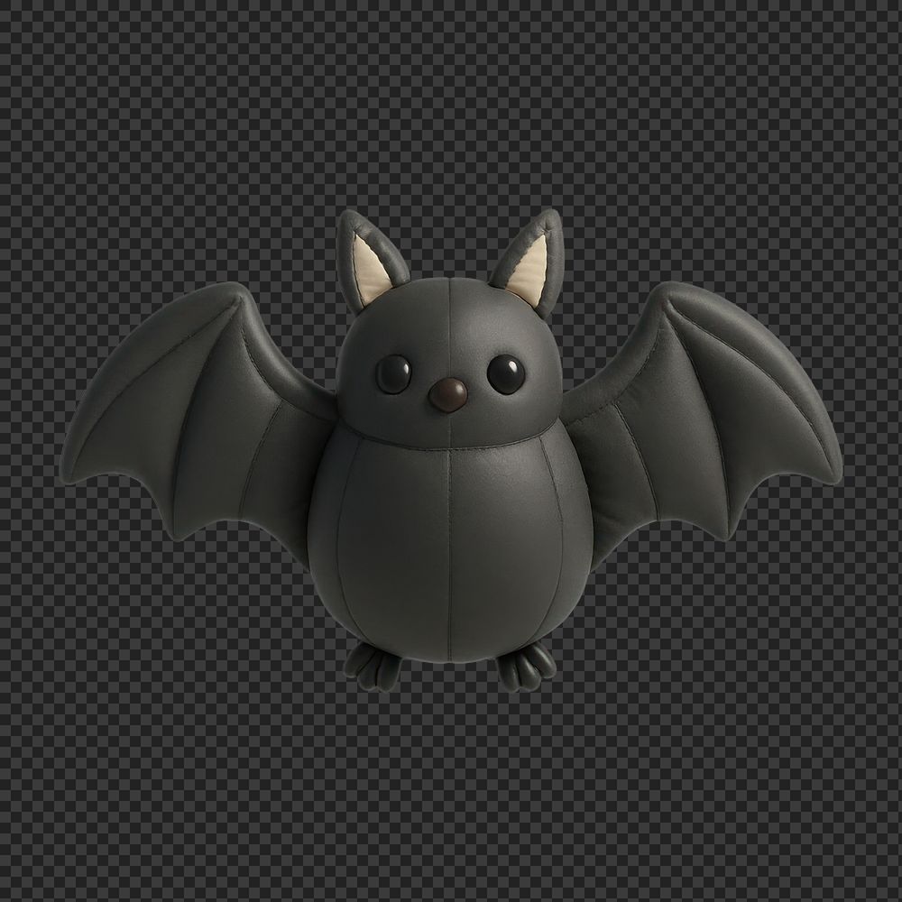 PNG Cute plush bat toy | Free PNG - rawpixel