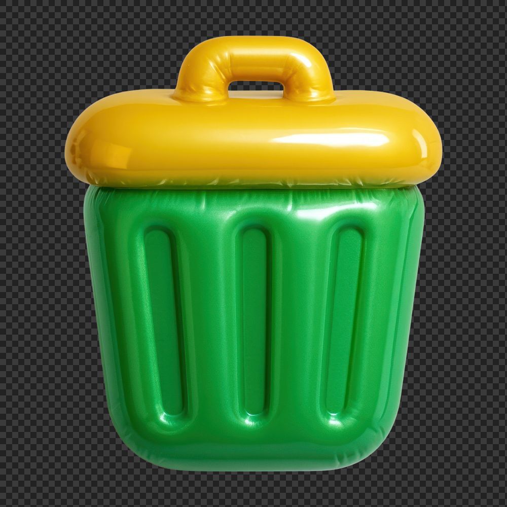 PNG Inflatable toy trash can | Free PNG - rawpixel