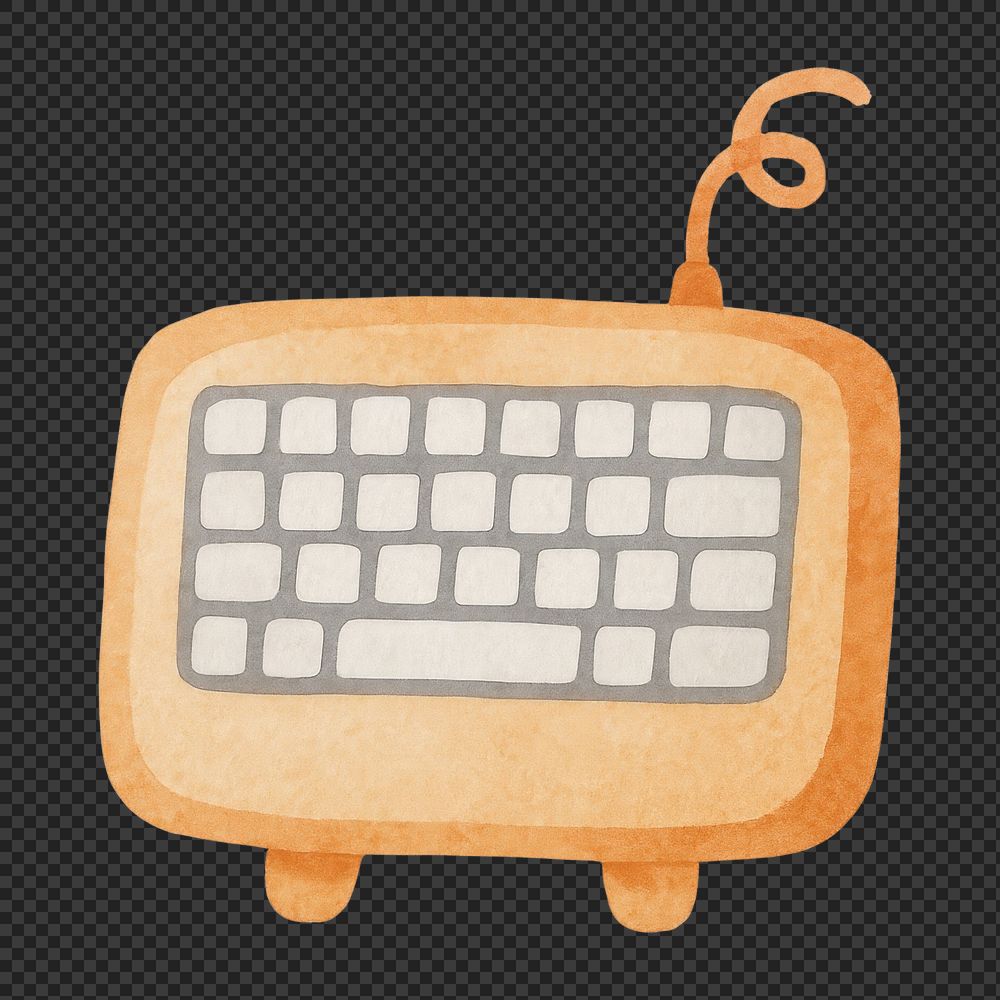 PNG Vintage computer illustration art | Free PNG - rawpixel