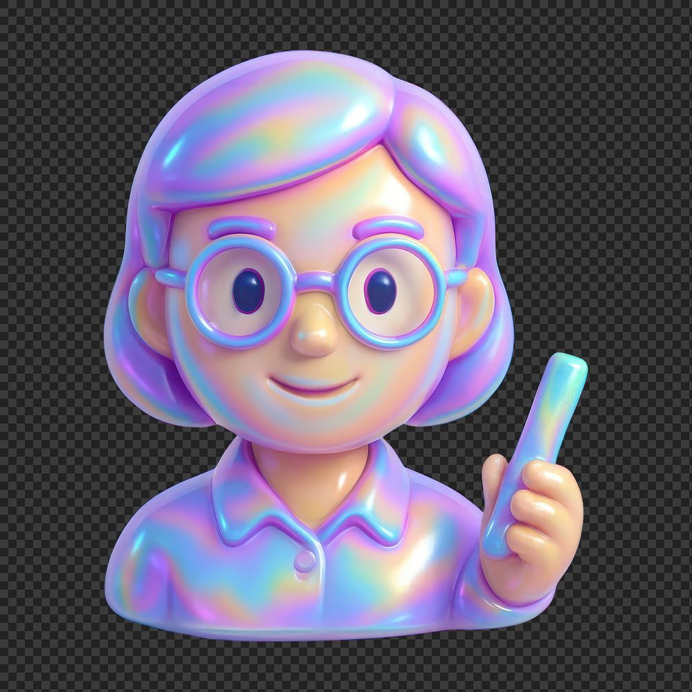 PNG Colorful 3D character design | Free PNG - rawpixel