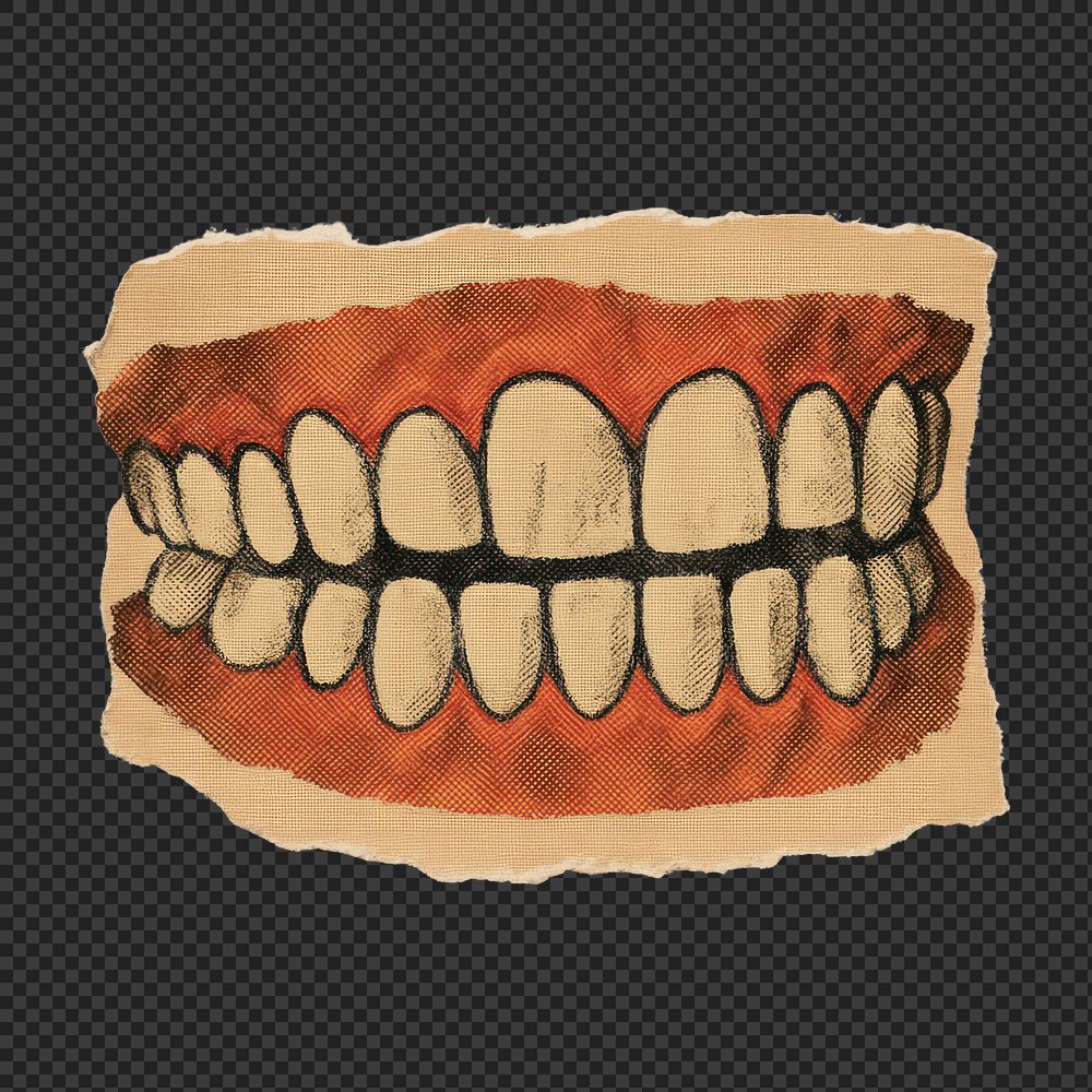 PNG Vintage torn paper teeth | Free PNG - rawpixel