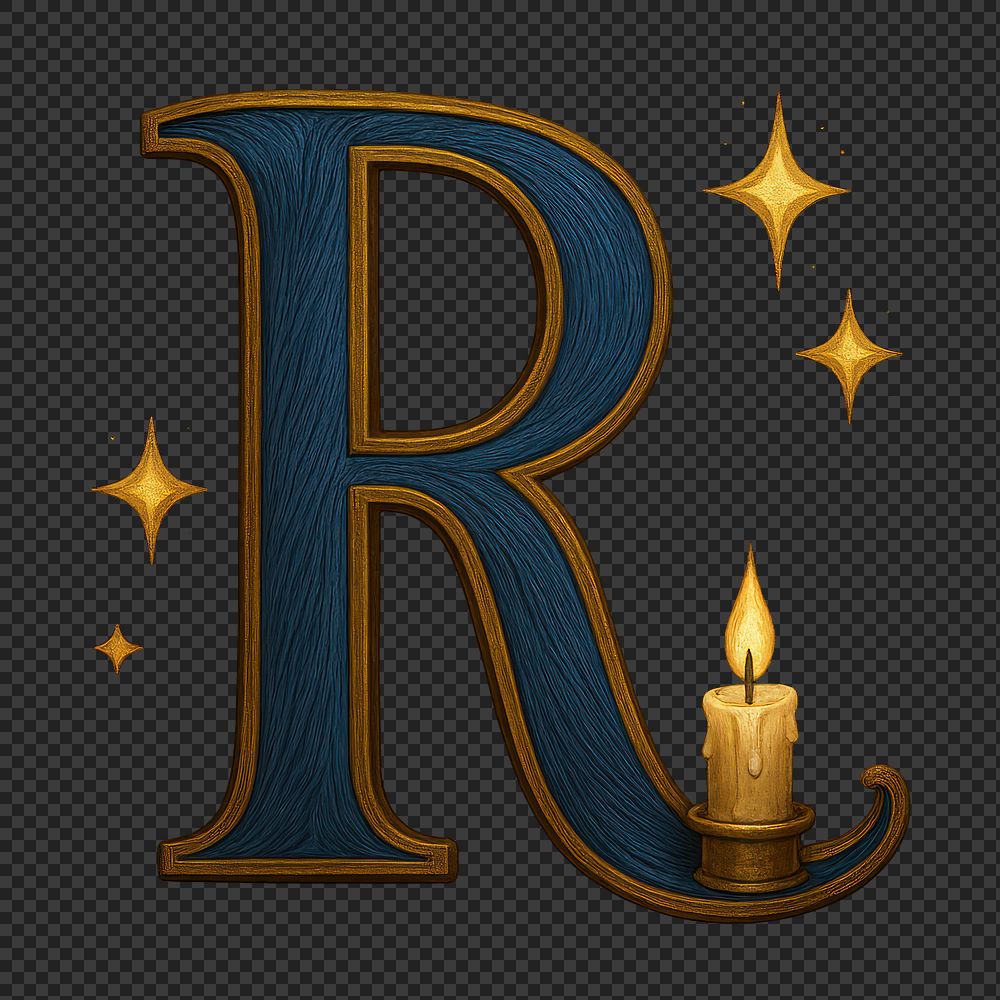 PNG Elegant letter R illustration | Free PNG - rawpixel