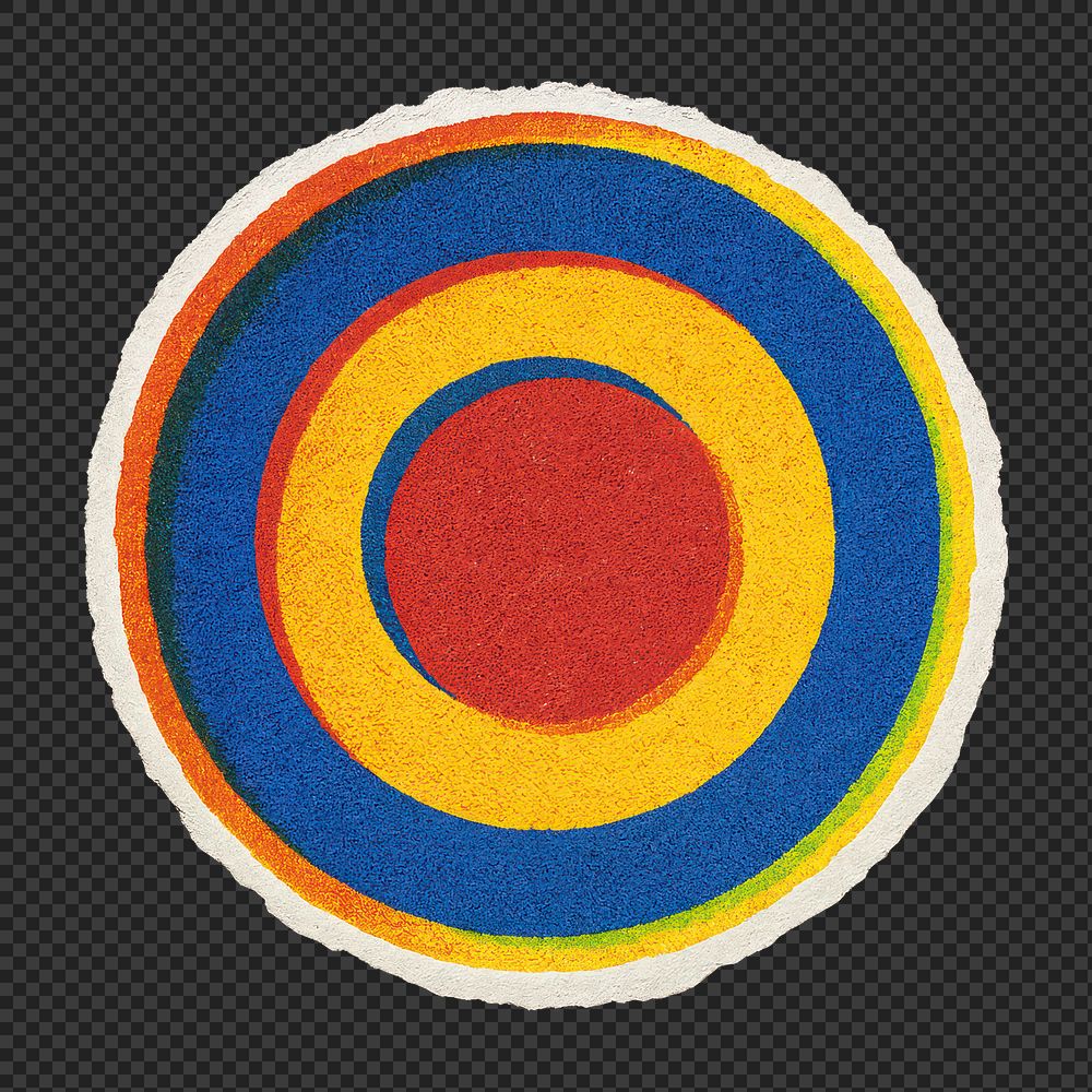 PNG Colorful concentric circle illustration | Premium PNG - rawpixel