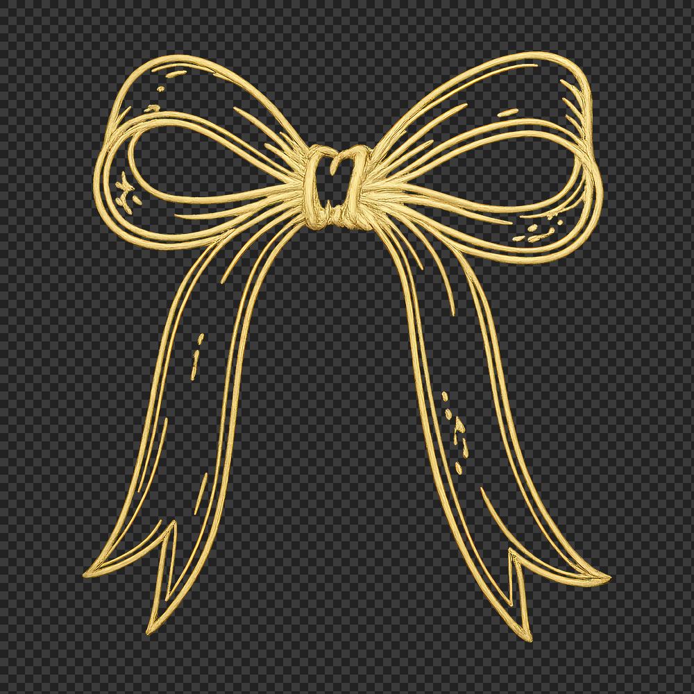 PNG Elegant golden ribbon illustration | Free PNG - rawpixel