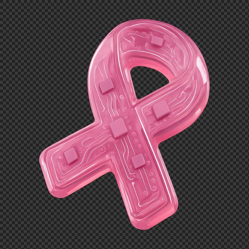 PNG Pink ribbon circuit design | Free PNG - rawpixel