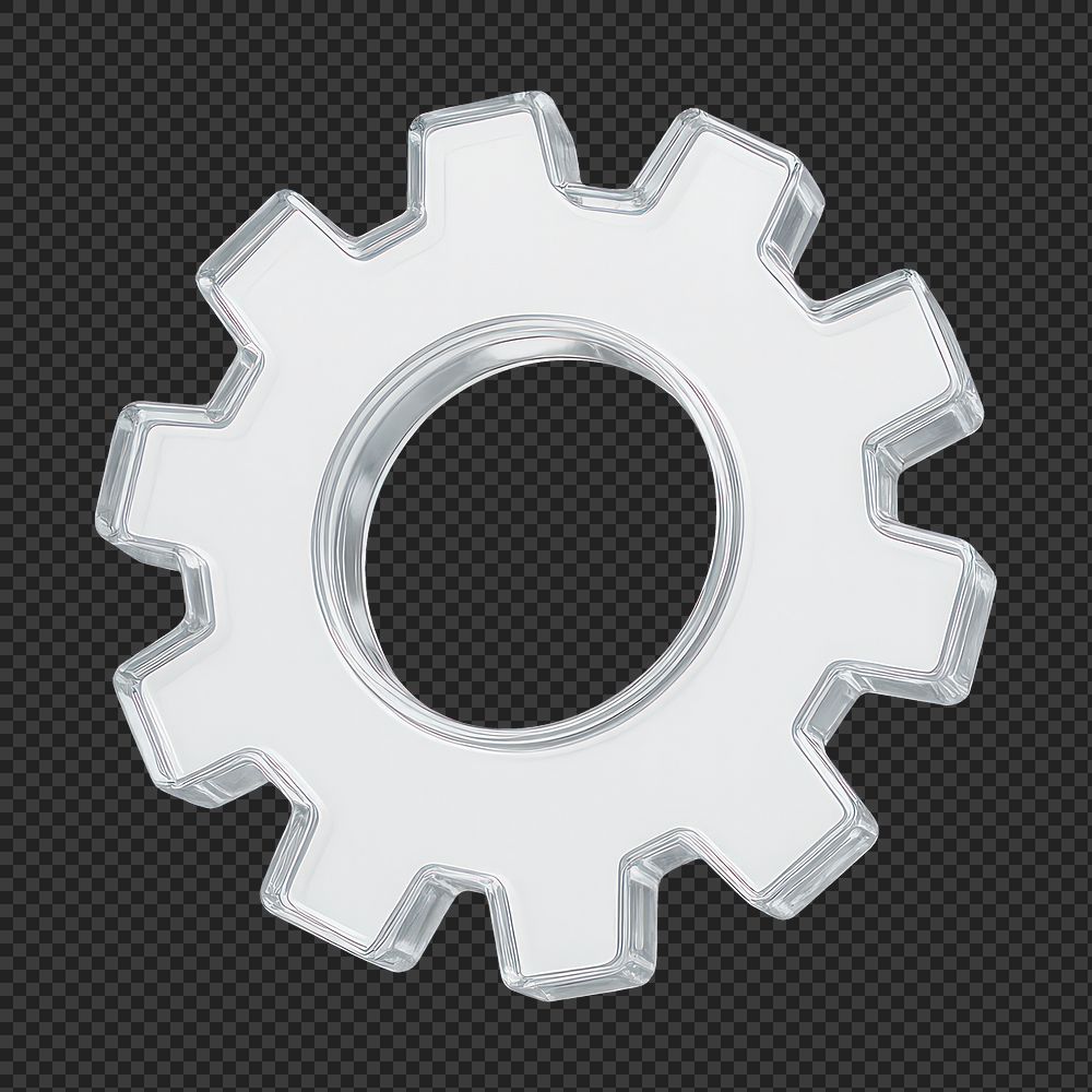 PNG Transparent gear icon illustration | Free PNG - rawpixel