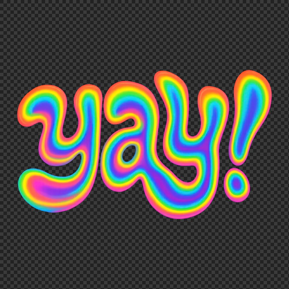 Yay Transparent PNG Images | Free Photos, PNG Stickers, Wallpapers ...