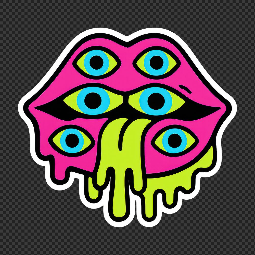 PNG Surreal dripping eyes illustration | Free PNG - rawpixel
