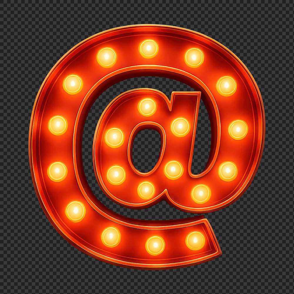 PNG Illuminated vintage marquee symbol | Free PNG - rawpixel