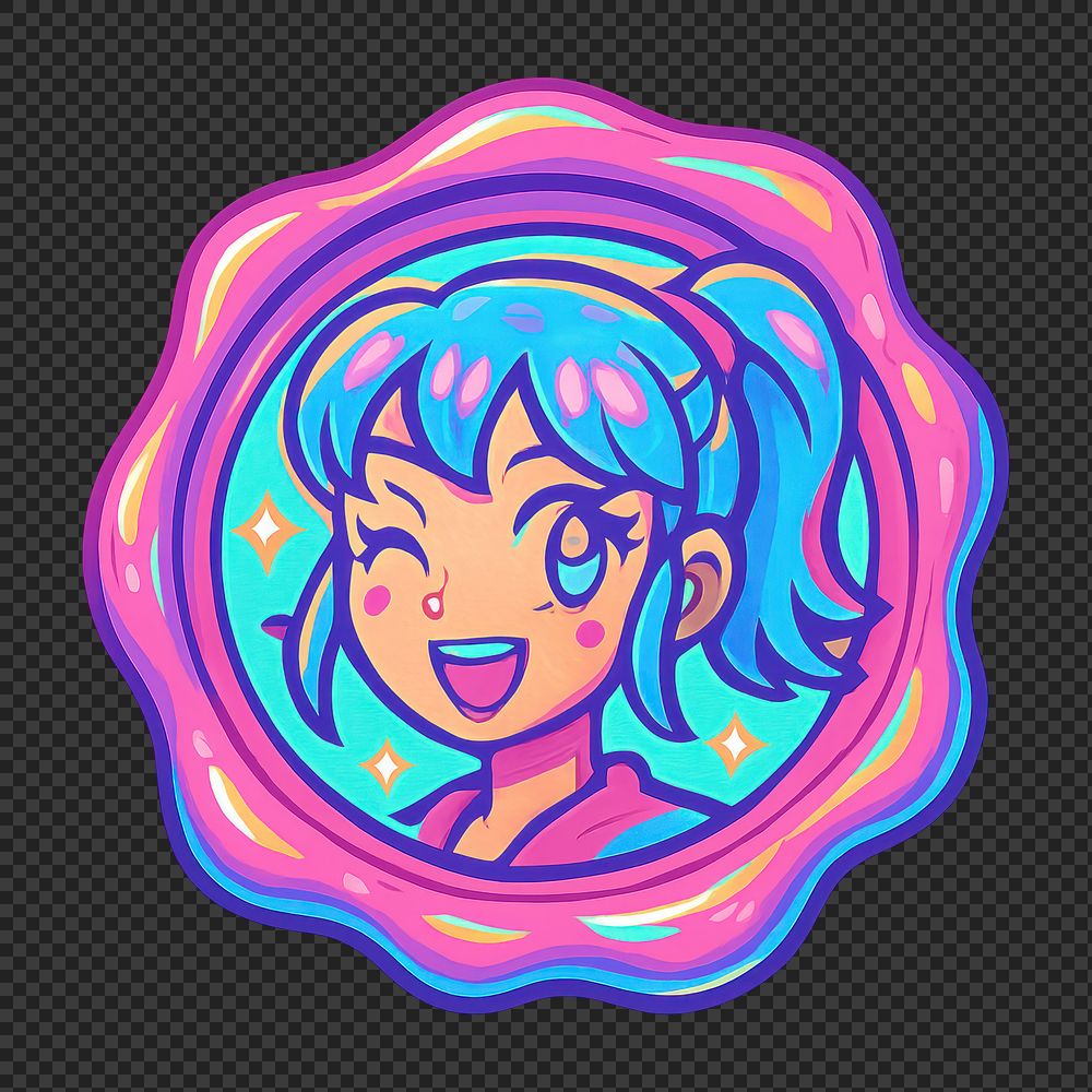 Purple Neon Frame Transparent PNG Images | Free Photos, PNG Stickers ...