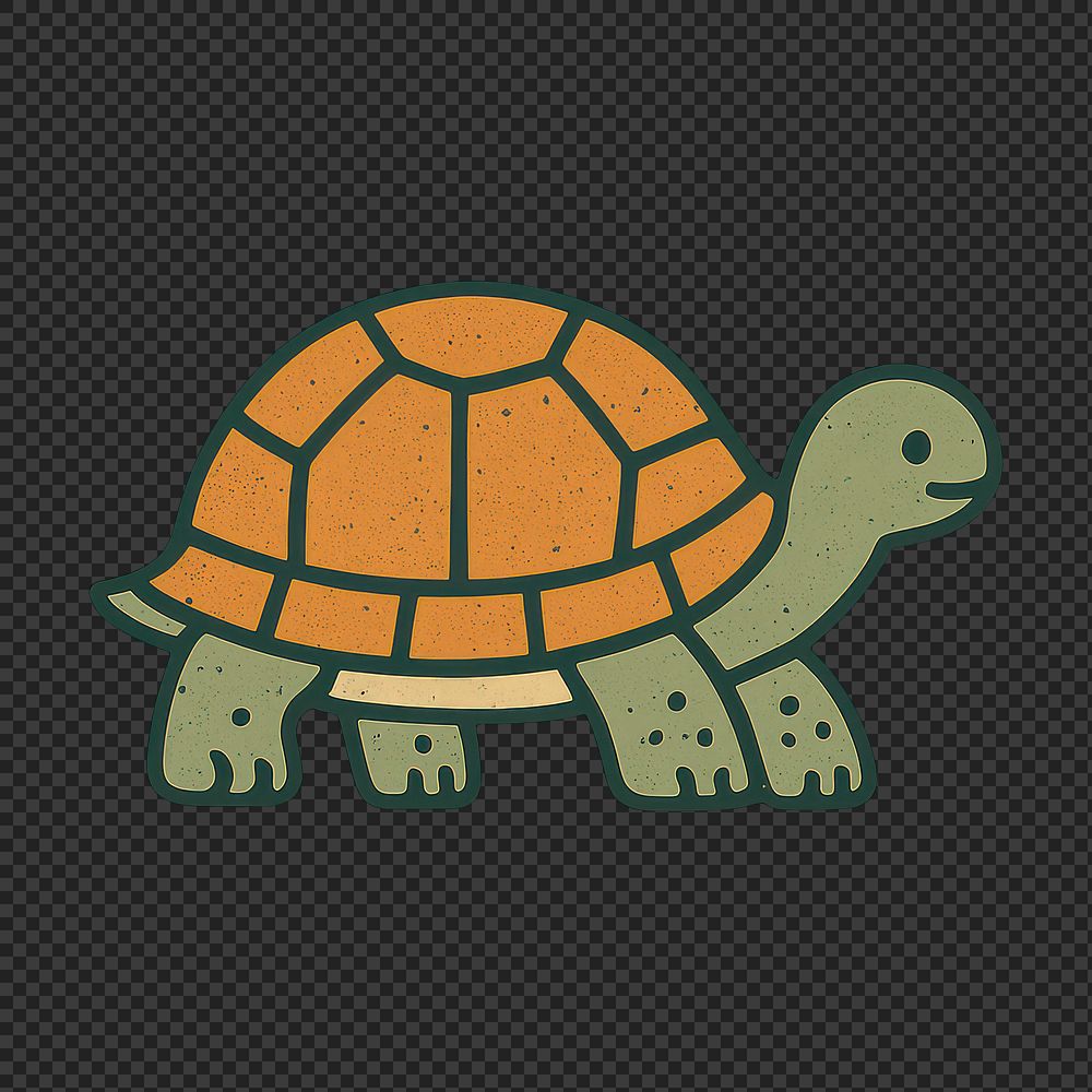 PNG Colorful cartoon turtle illustration | Free PNG - rawpixel
