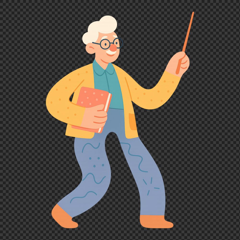 Professor Cartoon PNG Images | Free Photos, PNG Stickers, Wallpapers ...