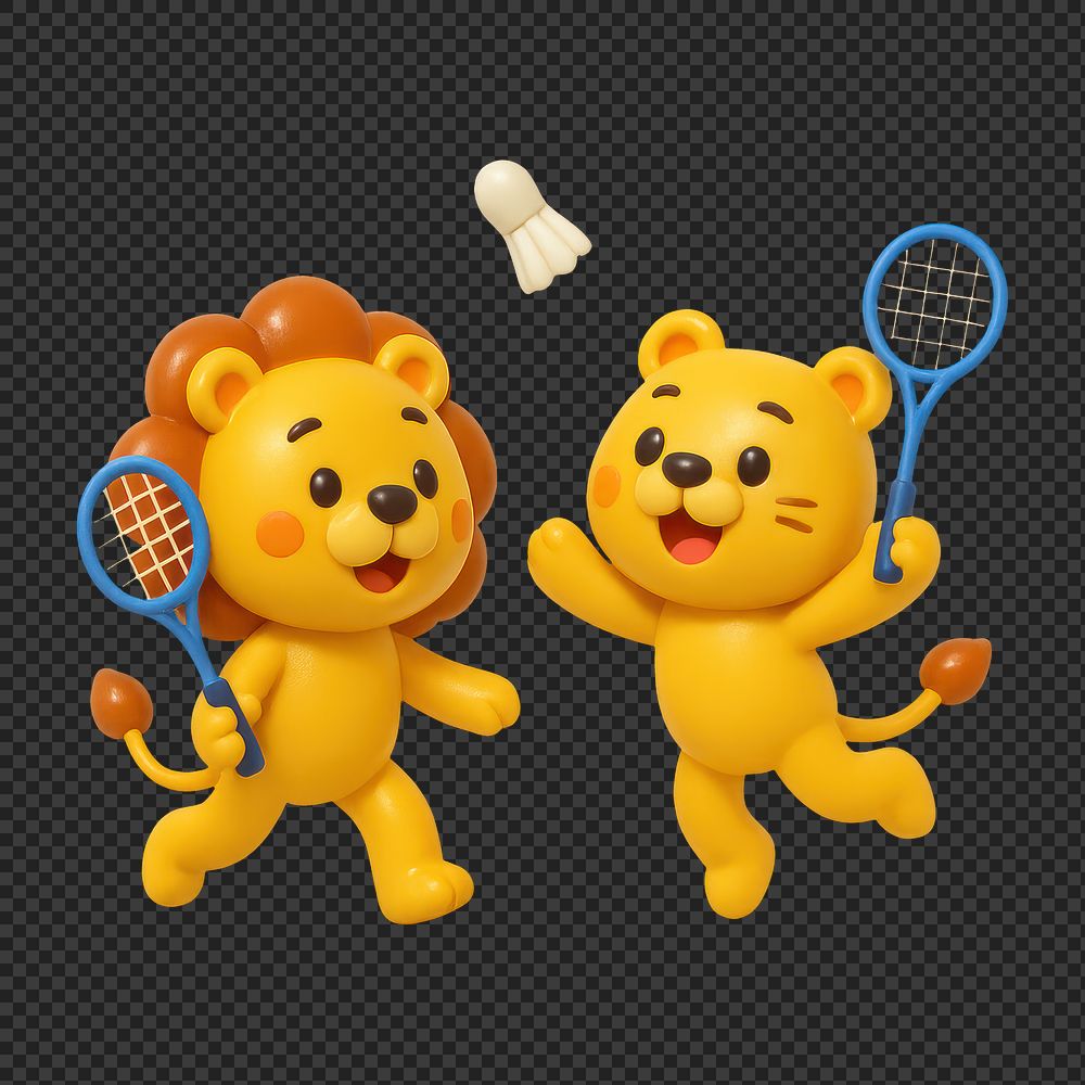 Badminton Cartoon Images | Free Photos, PNG Stickers, Wallpapers ...
