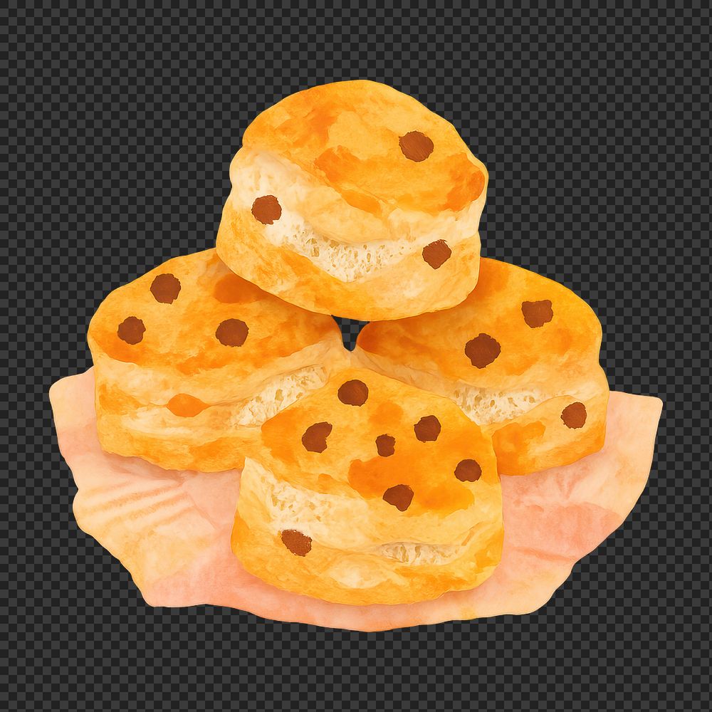 Watercolor Scone Images | Free Photos, PNG Stickers, Wallpapers ...