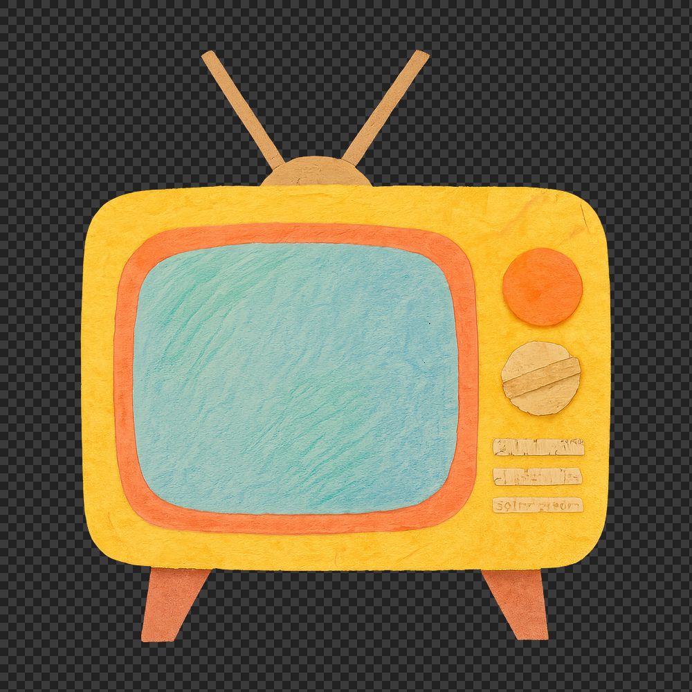 Tv Digital Shadow Television Paper Images | Download Free Design ...