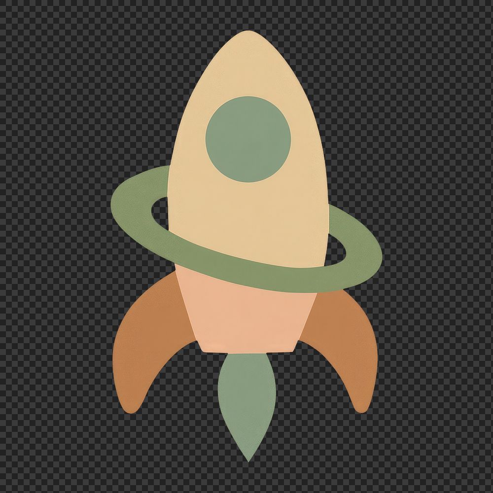 PNG Retro rocket space illustration | Free PNG - rawpixel