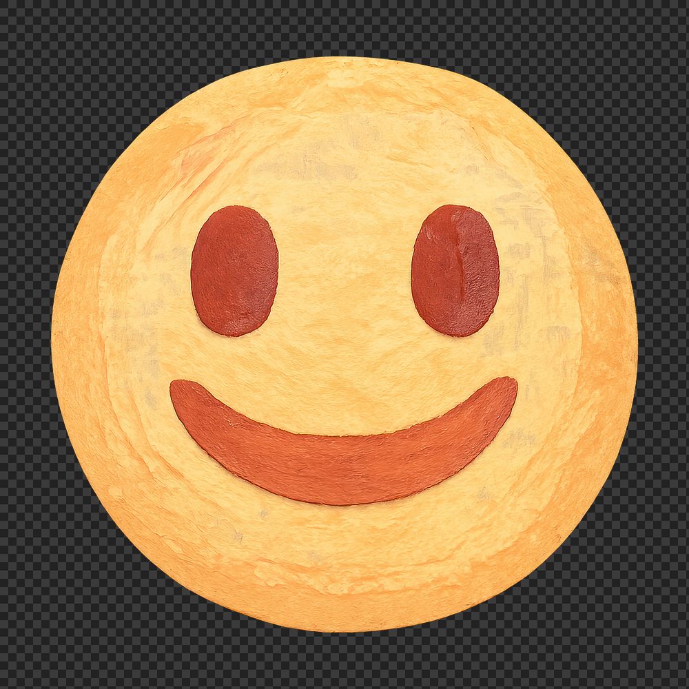 PNG Textured smiley face emoji | Free PNG - rawpixel
