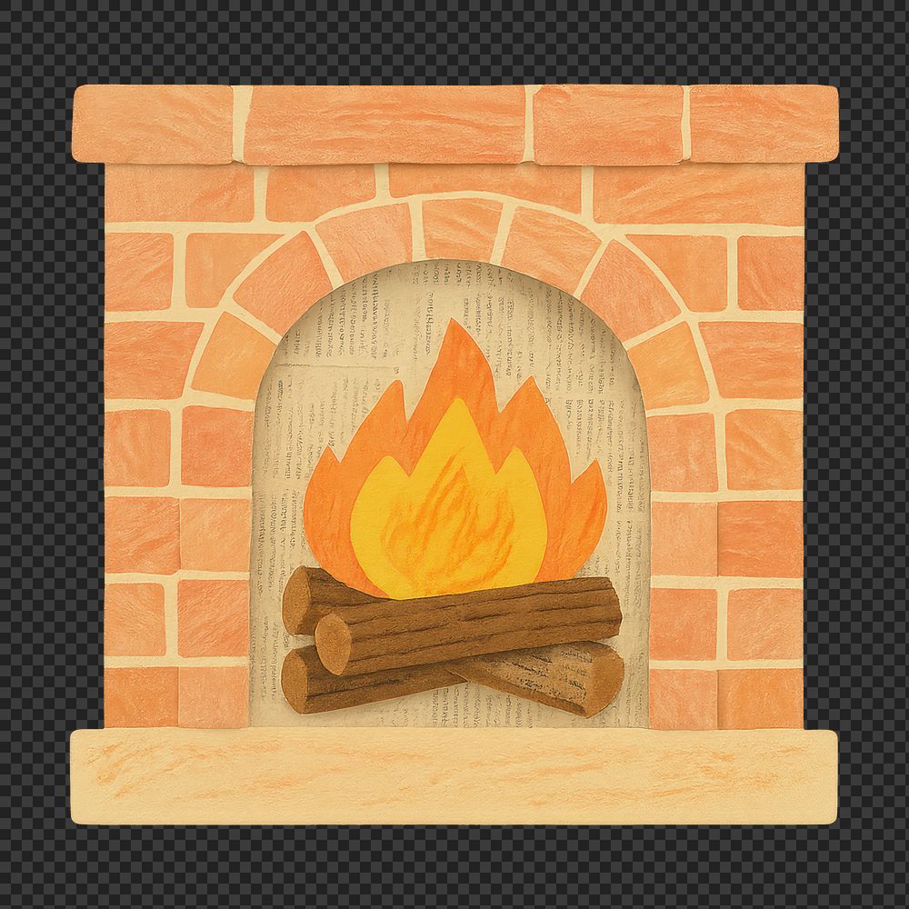 Fireplace Papercraft Images | Free Photos, PNG Stickers, Wallpapers ...