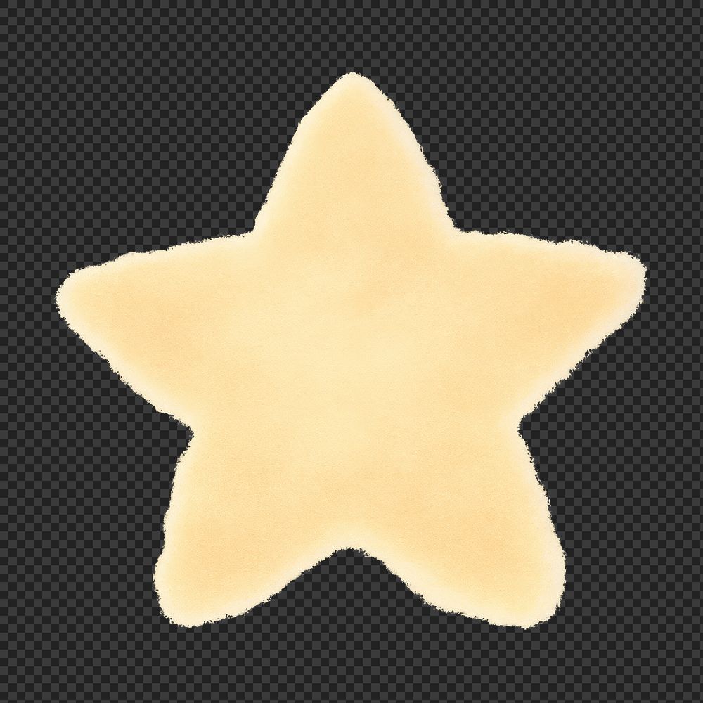 PNG Soft fluffy star illustration | Free PNG - rawpixel