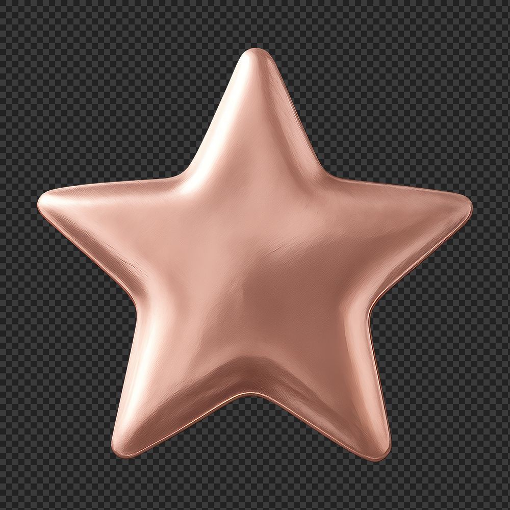 PNG Glossy metallic star shape | Free PNG - rawpixel