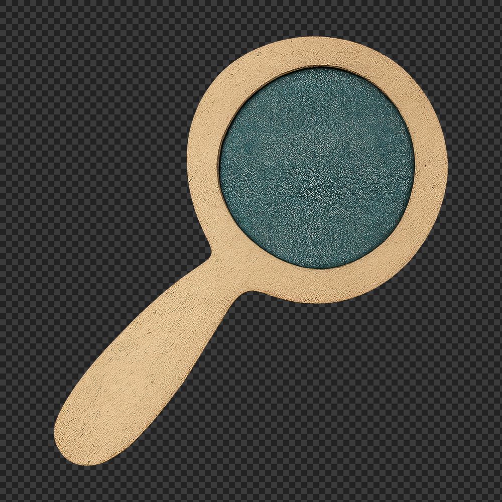 PNG Wooden magnifying glass craft | Free PNG - rawpixel