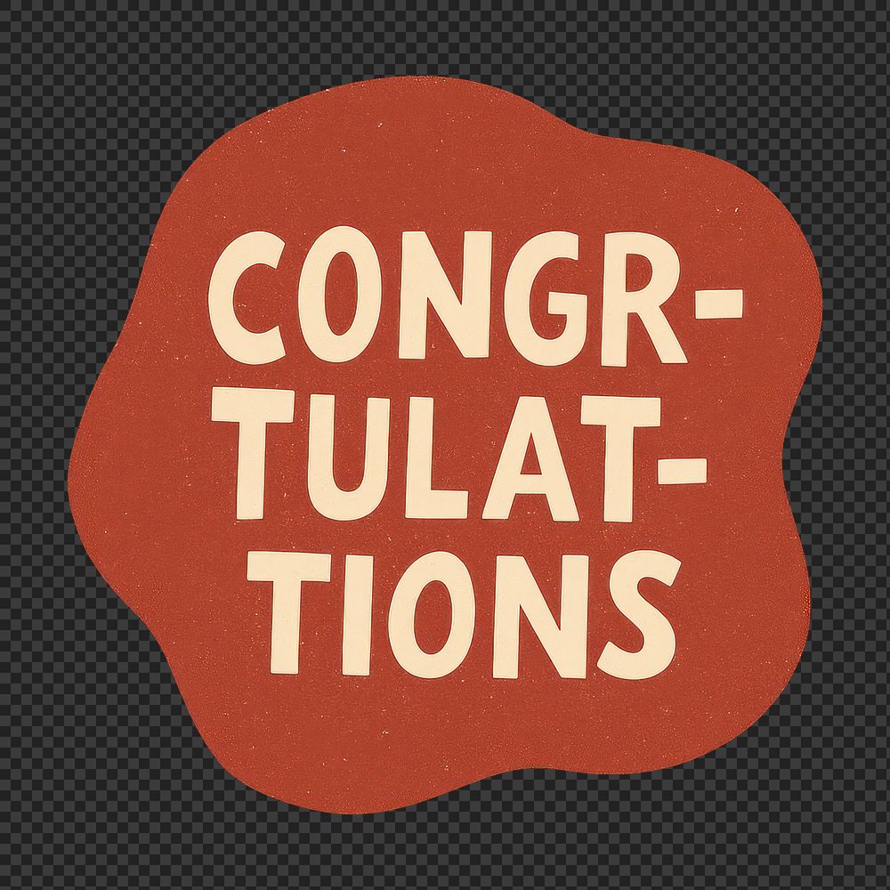 Transparent Congratulations Texture Images | Free Photos, PNG Stickers ...