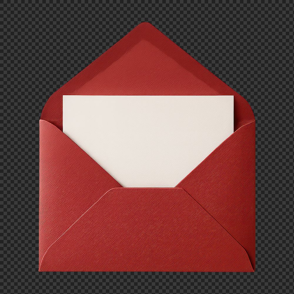 PNG Elegant red envelope card | Free PNG - rawpixel