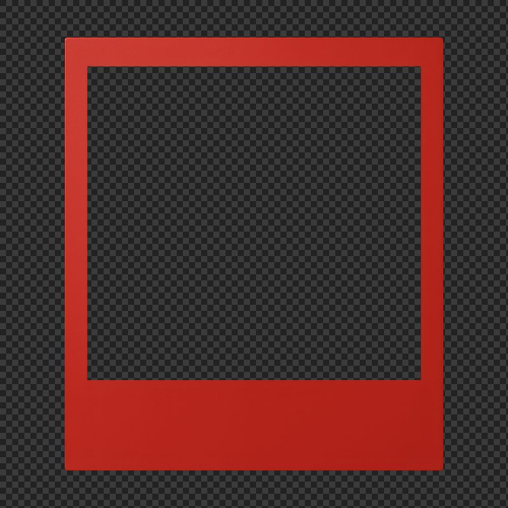 PNG Red photo frame template | Free PNG - rawpixel