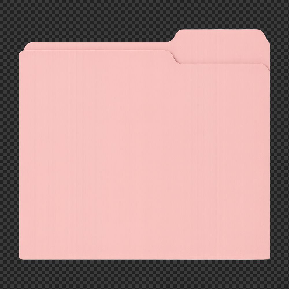 PNG Minimalist pink file folder | Free PNG - rawpixel