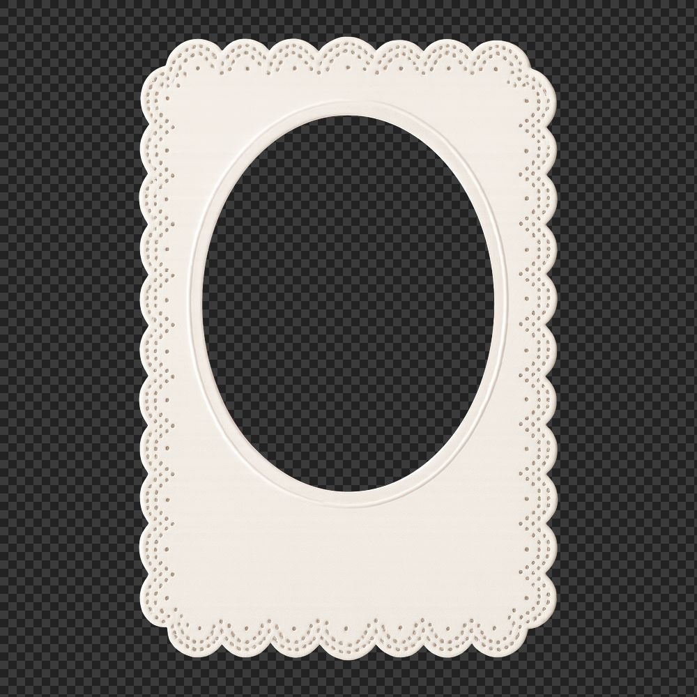 PNG Elegant scalloped photo frame | Free PNG - rawpixel
