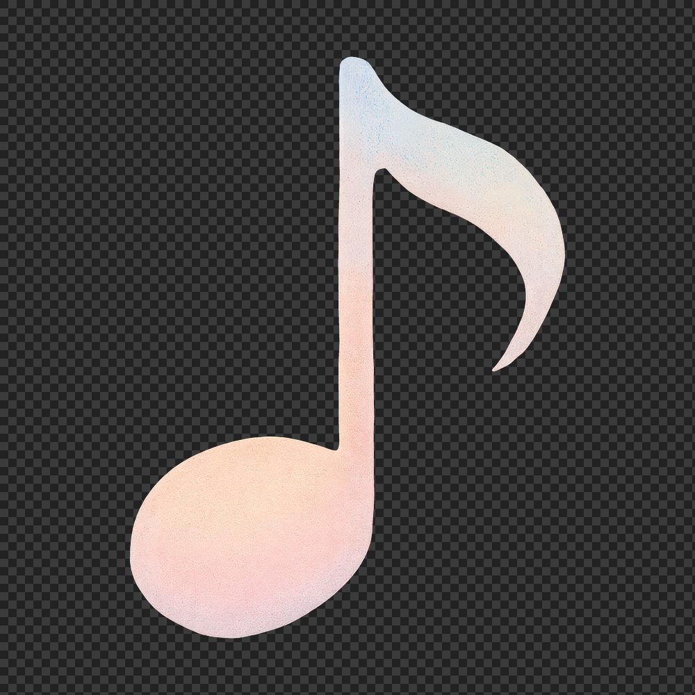 PNG Pastel watercolor musical note | Free PNG - rawpixel