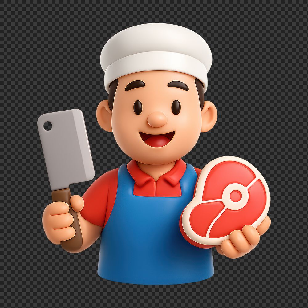 Cleaver Butcher Meat Aesthetic Images | Free Photos, PNG Stickers ...