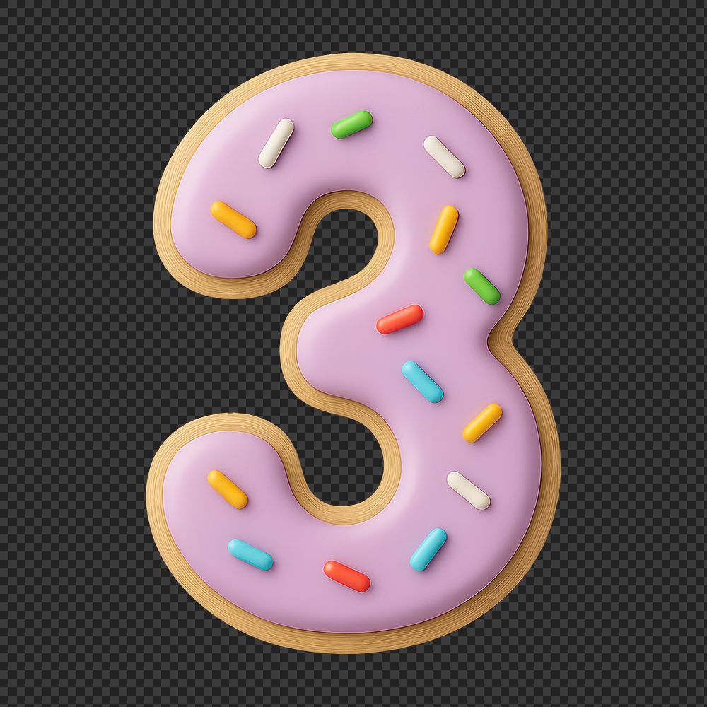 Iced Donut Confectionery Transparent PNG Design Images | Free Photos ...