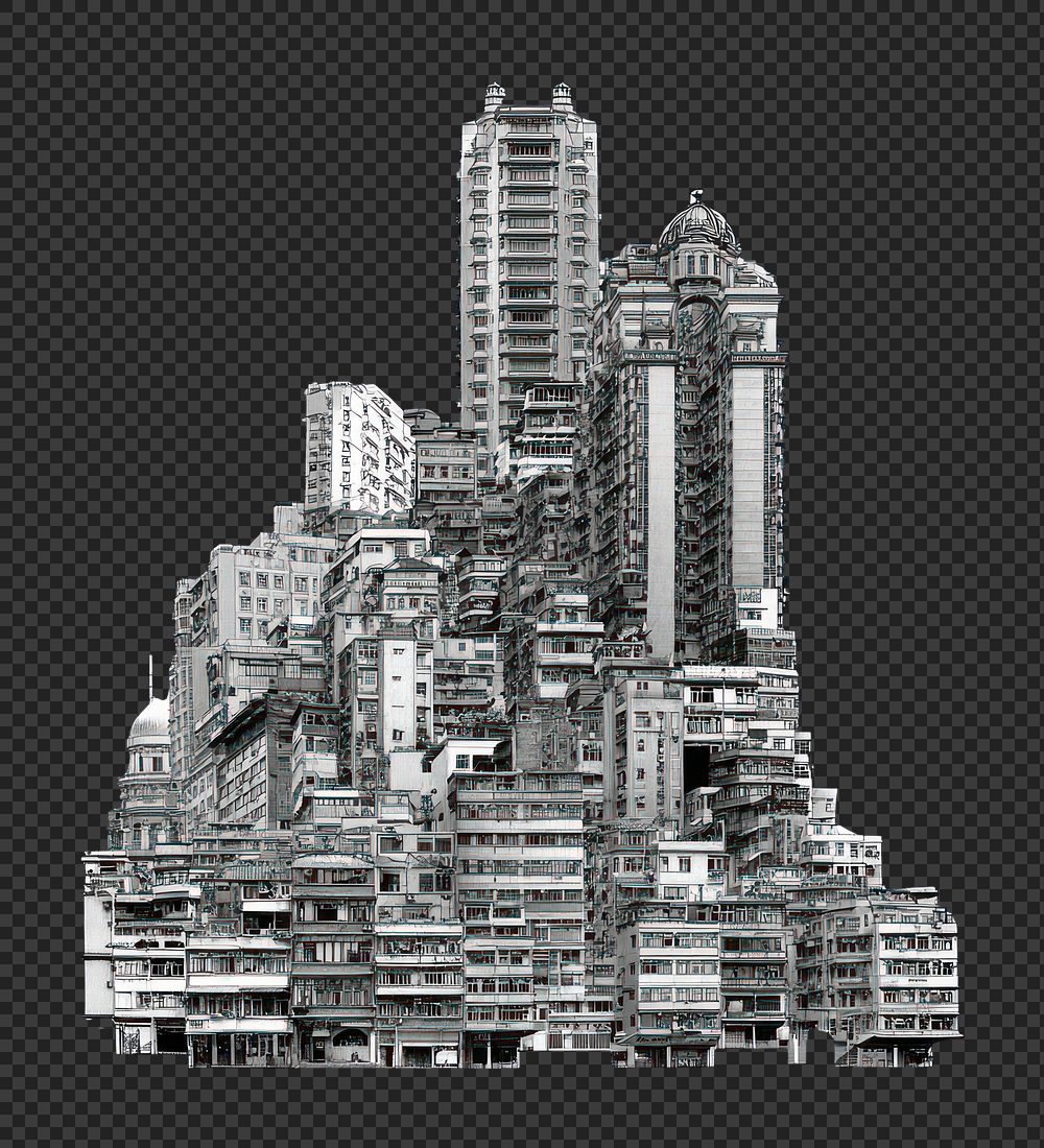 Etch City Black Building PNG Images | Free Photos, PNG Stickers ...