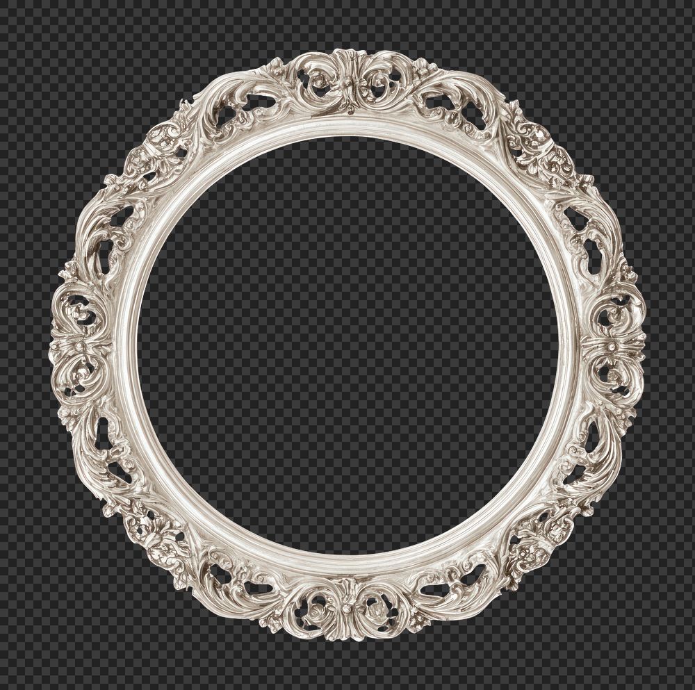 Silver Ornate Frame PNG Images | Free Photos, PNG Stickers, Wallpapers & Backgrounds - rawpixel