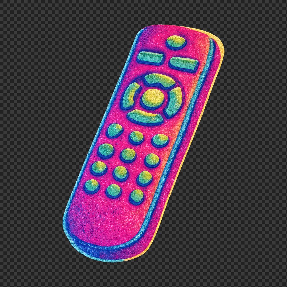 PNG Colorful remote control illustration | Free PNG - rawpixel